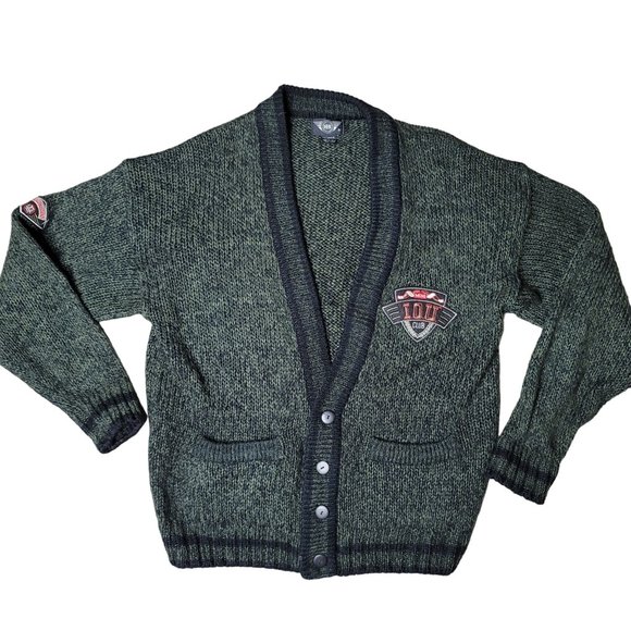 Iou | Sweaters | Vintage Mens Iou Marl Black Legendary Premier Edition ...